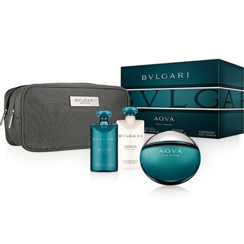Estuche Bvlgari Aqva Pour Homme Set 100ML – Perfubarranquilla